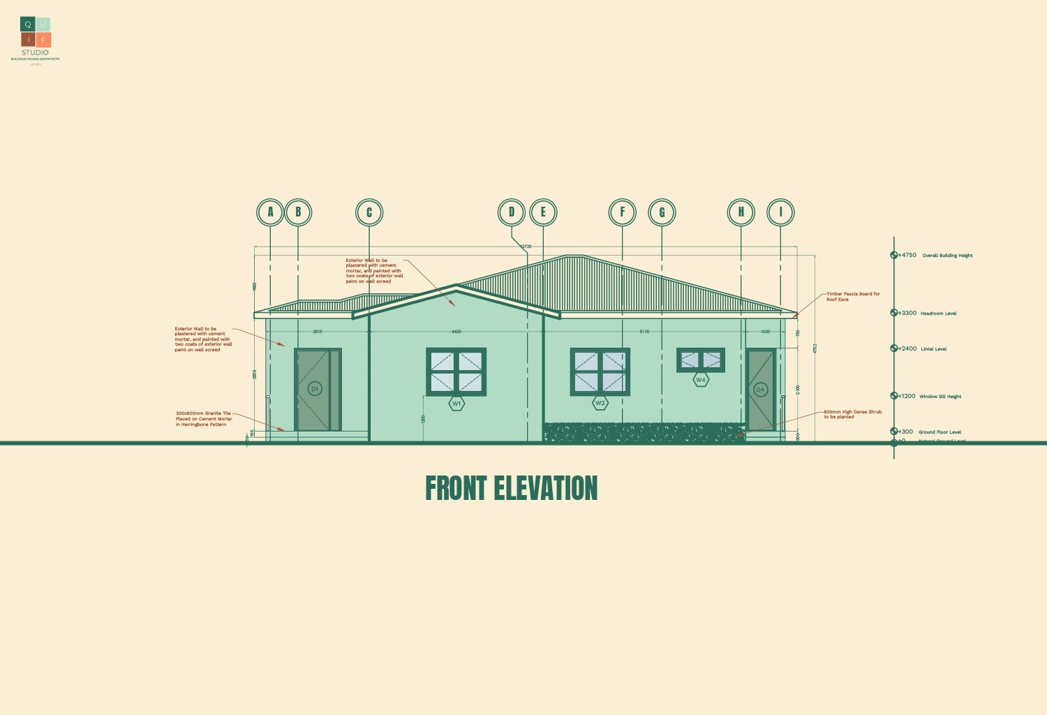 Episode 6: Elevation Working Drawings – Quif Studio